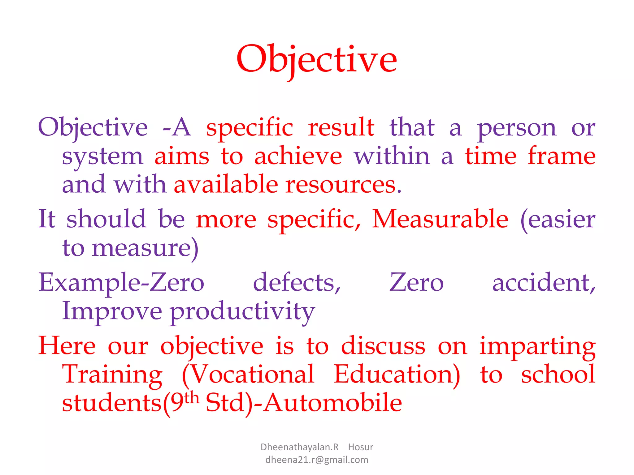 Vocational Education(Training) | PPTX