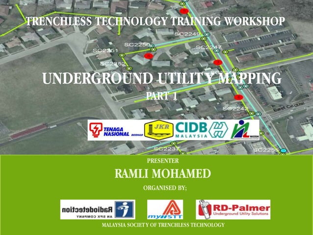 Training Workshop Underground Utility Mapping | PPTX | Civil ...