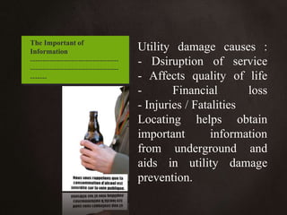 Training Workshop Underground Utility Mapping | PPTX