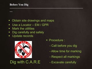 Training Workshop Underground Utility Mapping | PPTX