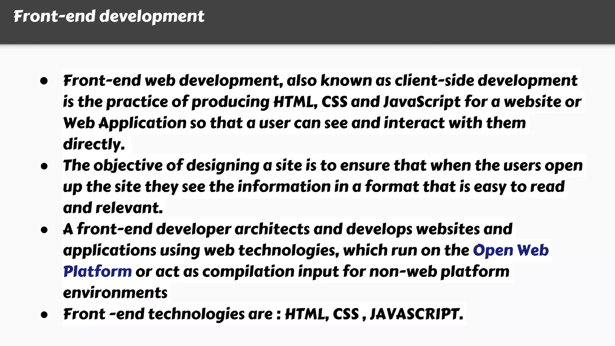 ppt of web development for diploma student | PPTX