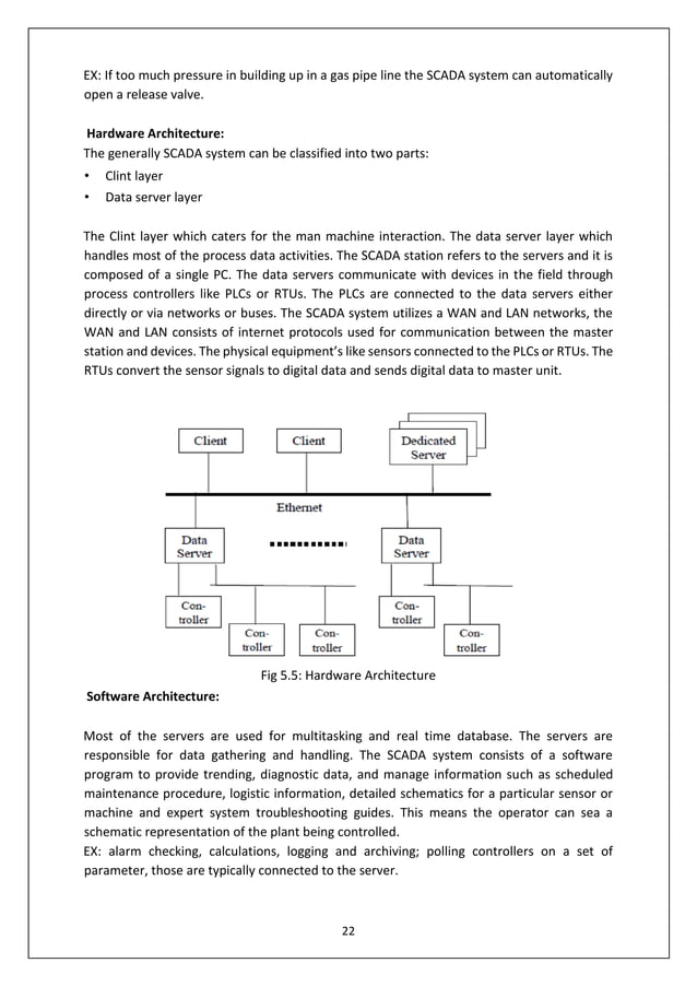TRAINING REPORT ON INDUSTRIAL AUTOMATION- PLC SCADA, VARIABLE FREQUENCY DRIVE | PDF