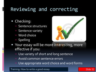 English Writing Skills | PPTX