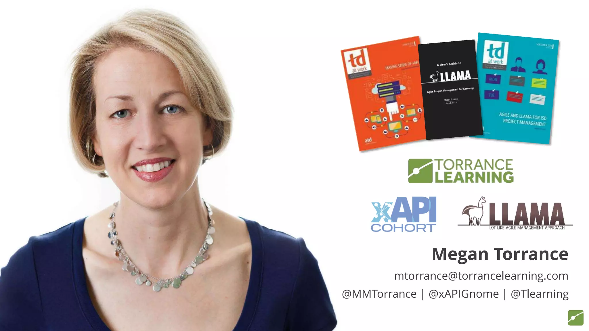 Training2019 Session 419 LLAMA - Agile Project Management for Instructional Design | PPTX