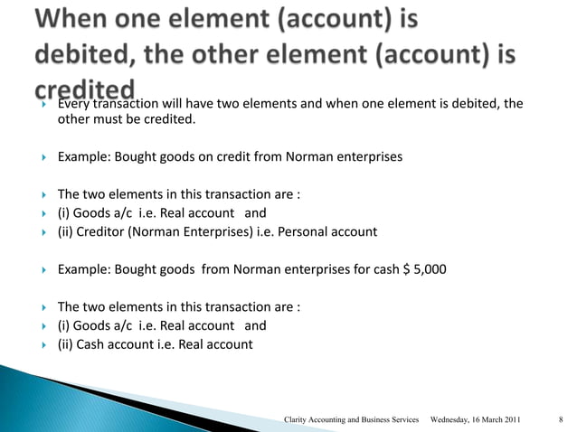 Training 4 elementary accounting | PPT