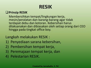 Training 5 R - Created by Jamaludin S.Pd