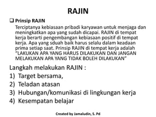 Training 5 R - Created by Jamaludin S.Pd