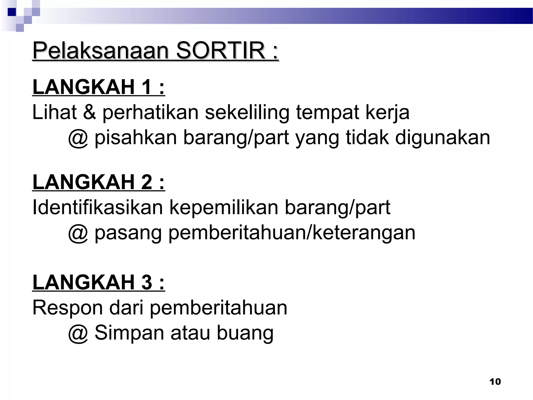 Training 5S | PPT