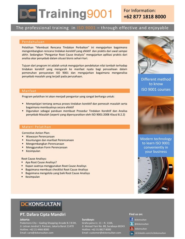 Training 9001 corrective_root_cause | PDF