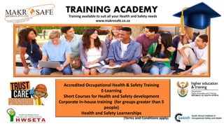 Training academy slides | PPTX