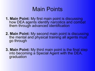 Training a dea agent | PPT
