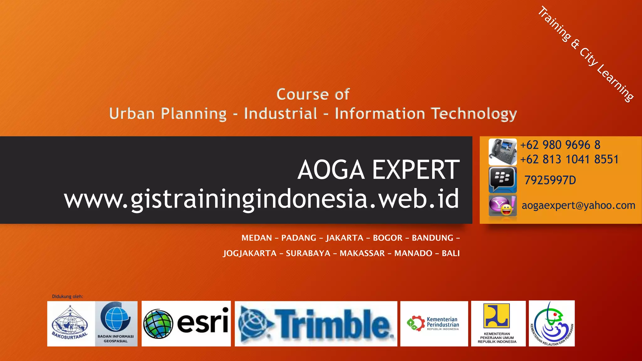 Training and city learning | PPT