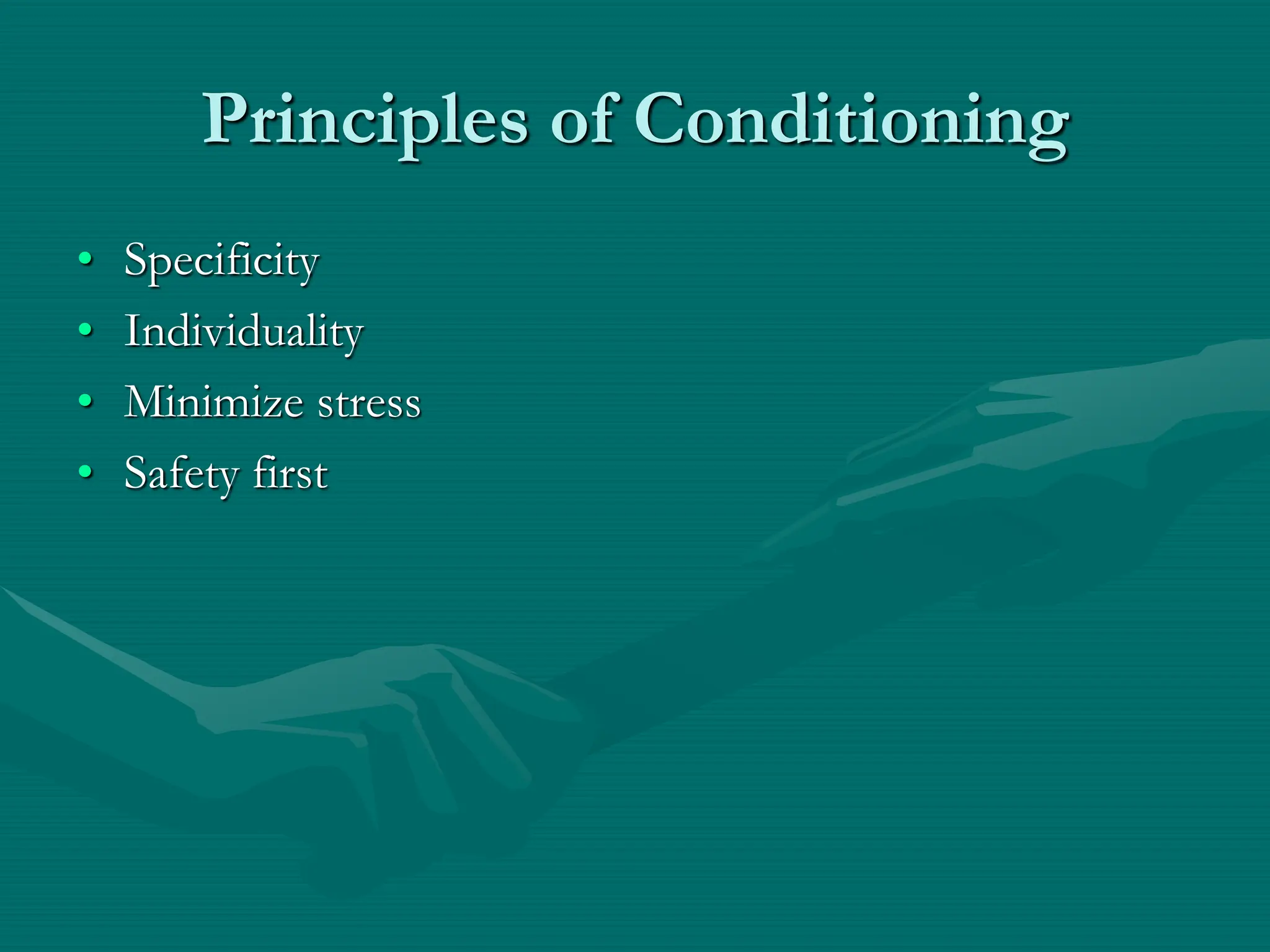 TRAINING AND CONDITIONING TECHNIQUES.ppt