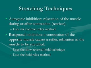 TRAINING AND CONDITIONING TECHNIQUES.ppt