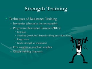 TRAINING AND CONDITIONING TECHNIQUES.ppt