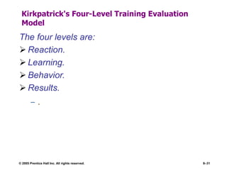 Training and dev | PPT