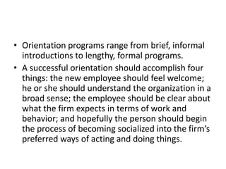 Training and developing employees | PPTX