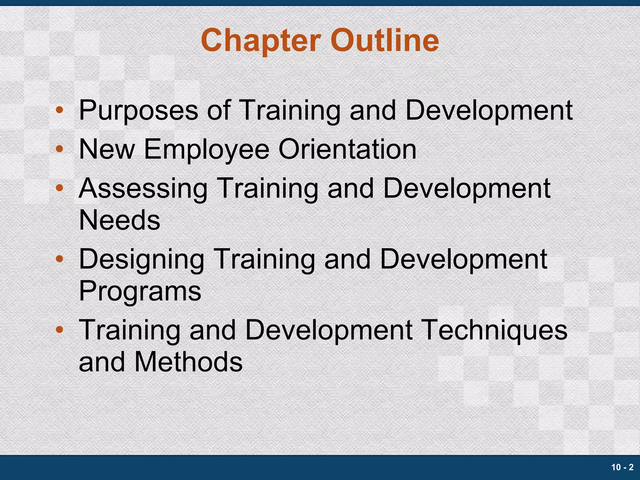 Training And Development | PPT