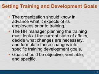 Training And Development | PPT | Human Resources | Business