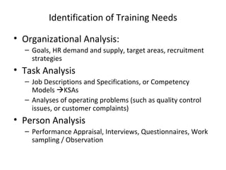 Training and development | PPT