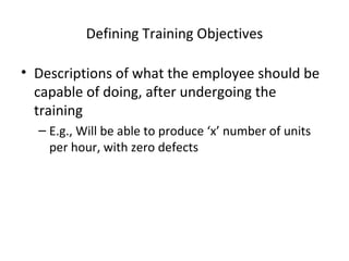 Training and development | PPT