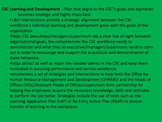 Training and development | PPTX