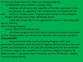 Training and development | PPTX