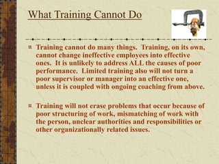 Training and development | PPT