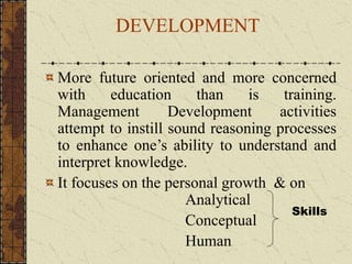 Training and development | PPT