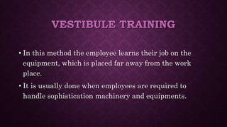 Training and development | PPTX