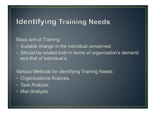 Training and development By Allah Dad Khan | PPT