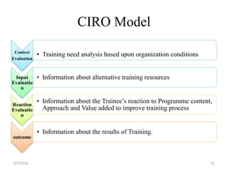 Training and development | PPTX