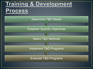 Training and development | PPTX