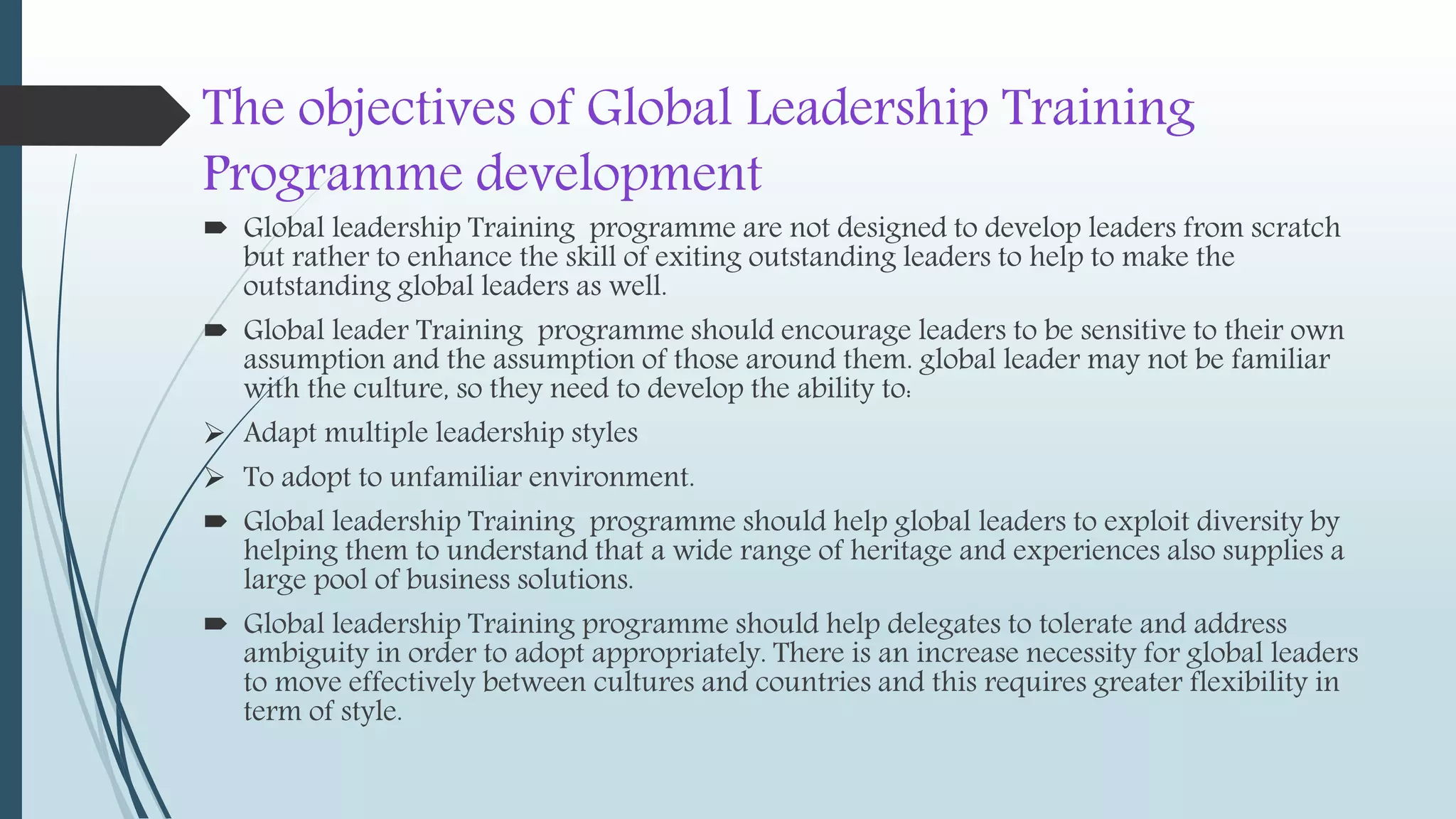 Developing Global Leader | PPTX