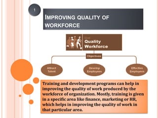 Training and development | PPTX