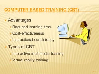 Training and development | PPT