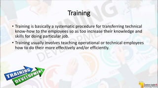 Training and development | PPTX