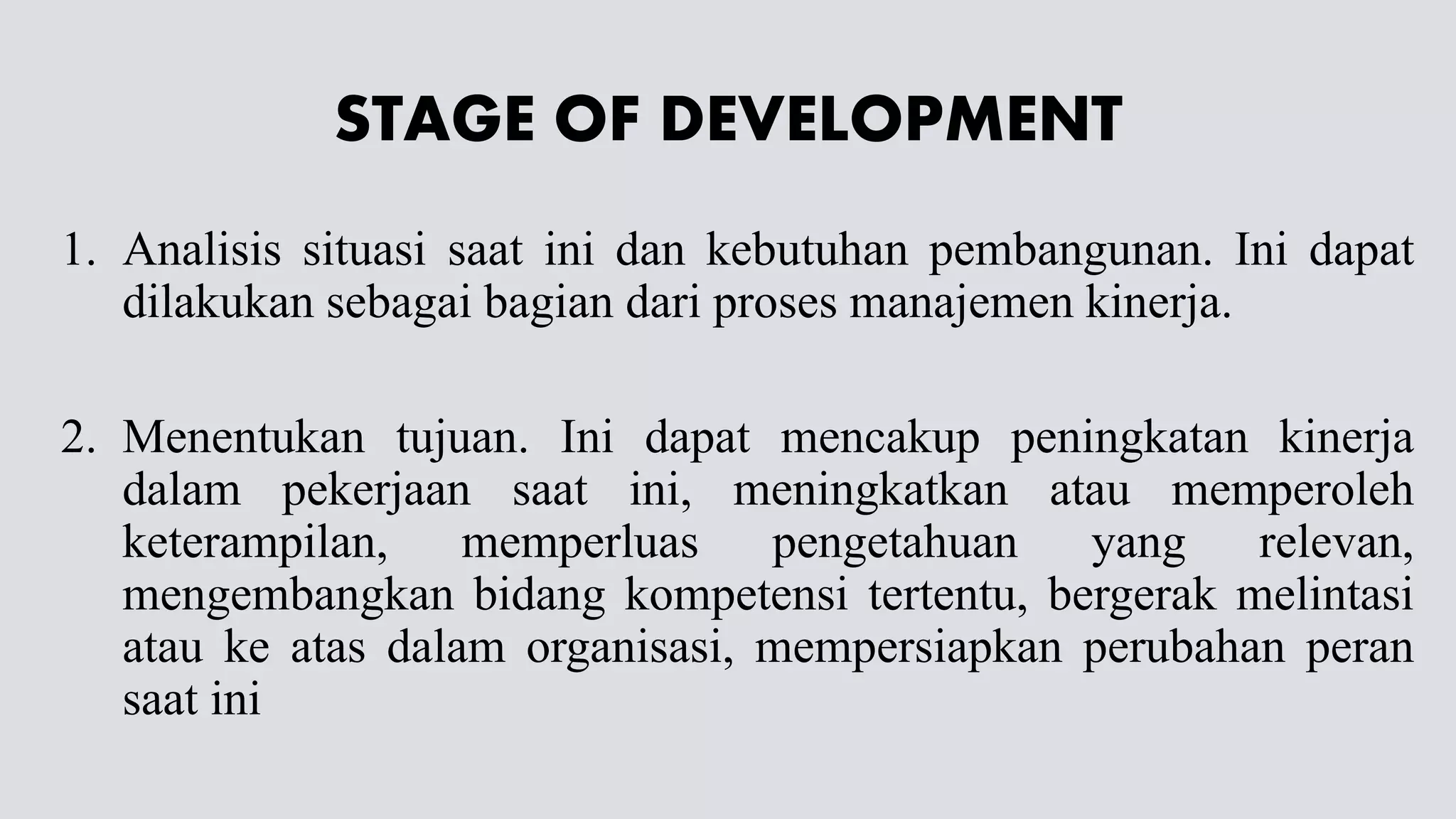 Training and development | PPTX