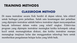 Training and development | PPTX