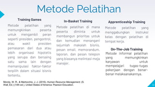 Training and development | PPT