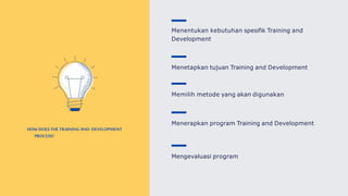 Training and development | PPT