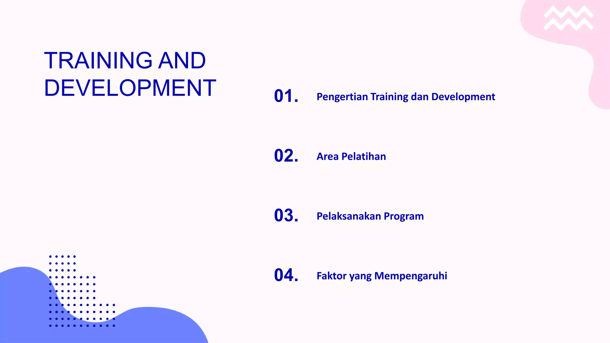 Training and development | PPT