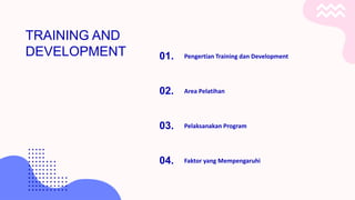 Training and development | PPT