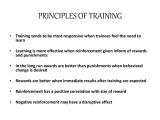 Training and development | PPTX