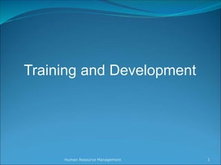 Training and Development.ppt