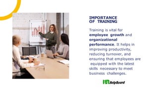 Training and Development in Human Resource Management | PPTX