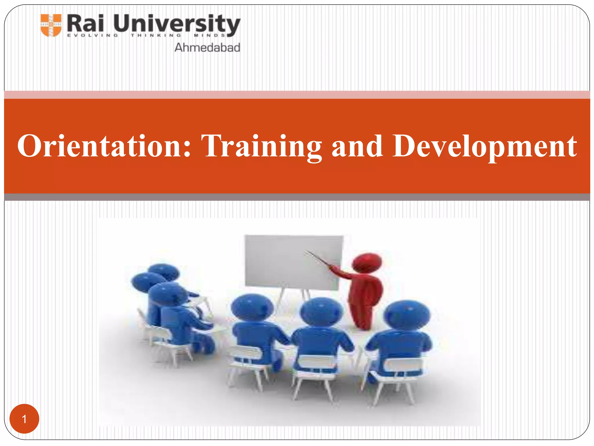 Training and Development - Principles of Human Resource Management | PPTX