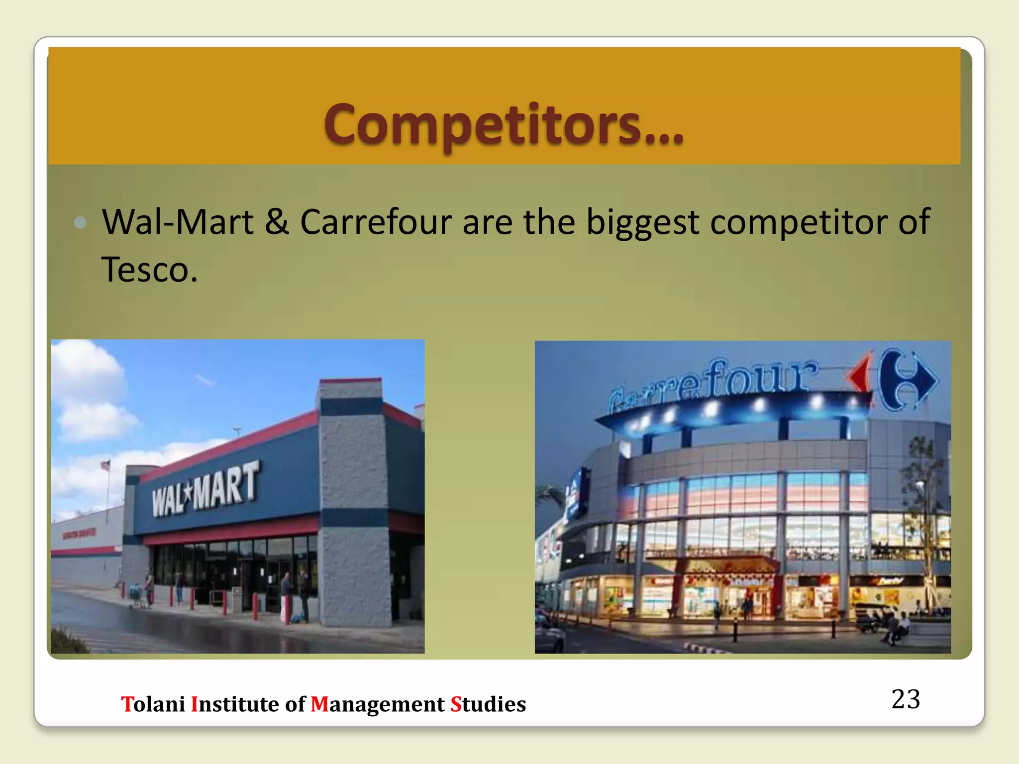 Training and Development at TESCO | PPTX
