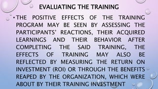 Training and Development, Compensation ORGMNGT.pptx