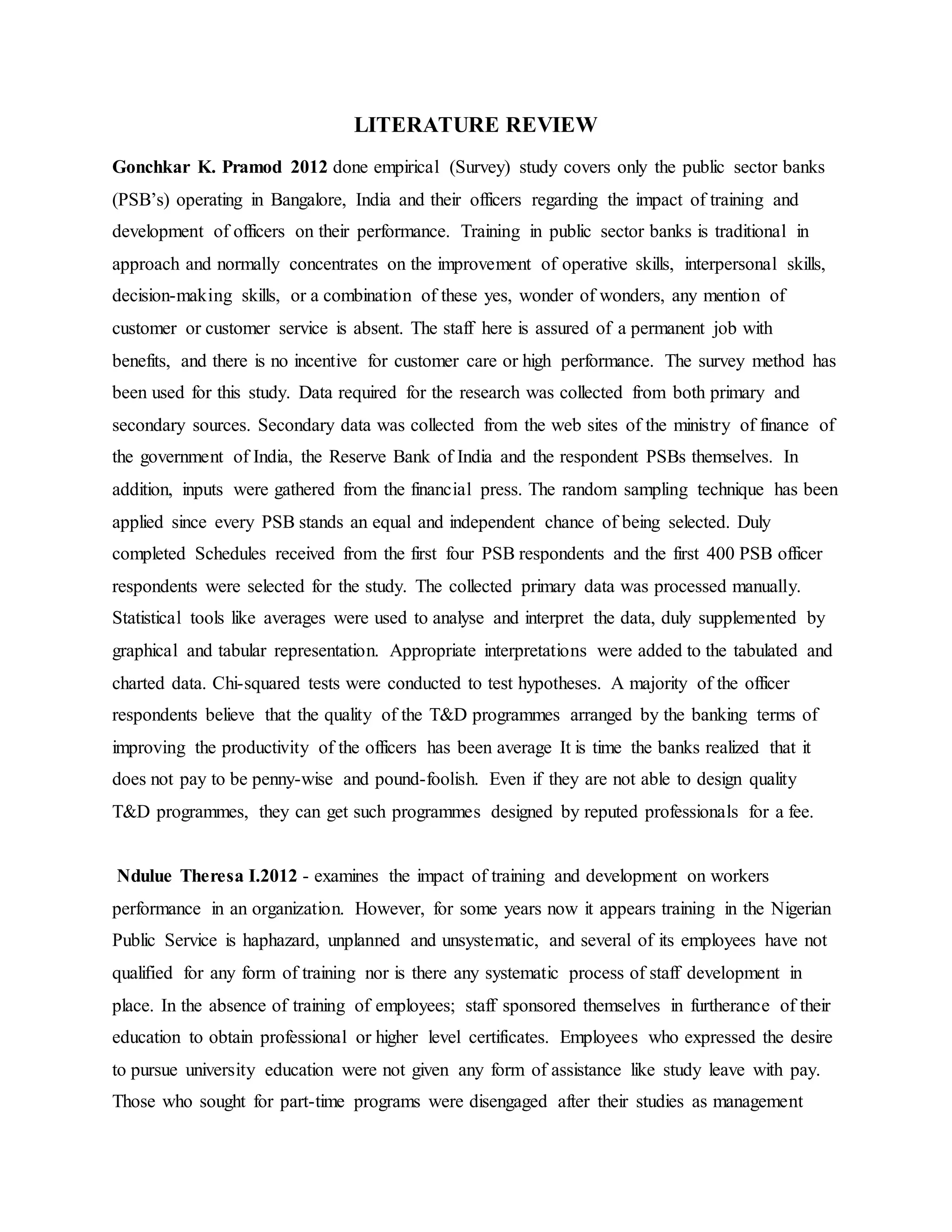 Training and development in axis bank | DOCX